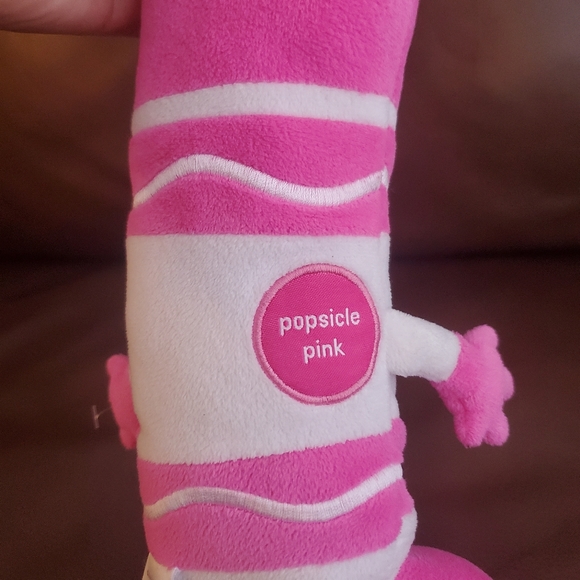 Crayola | Toys | Crayola Popsicle Pink Plush | Poshmark